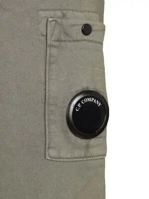 C.P. COMPANY Ribbed Crewneck Sweatshirt With Lens Detail