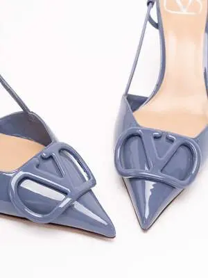 Valentino Garavani Vlogo Signature Slingback Pumps
