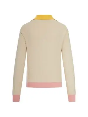 Fendi Cotton And Silk Blend Sweater - Multicolor