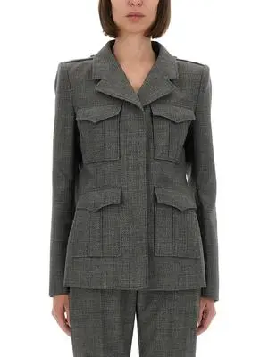 Alexander McQueen Wool Jacket - Gray