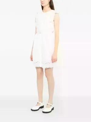LESS Cutwork Sleeve Shirt Dress