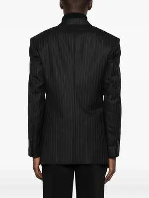 Givenchy Wool Double-breasted Pinstripe Jacket