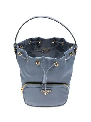 Prada Duet Re-nylon Bucket Bag - Multicolor