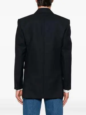 Saint Laurent Double-breasted Blazer - Multicolor