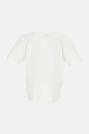 Rhude Usa Flag Slub Tee