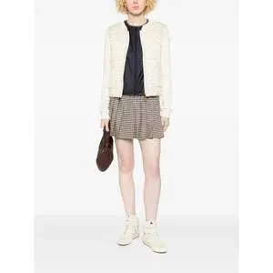 Moncler Quilted & Knitted Zip-up Jacket