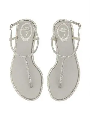 Rene Caovilla Diana Flat Sandals