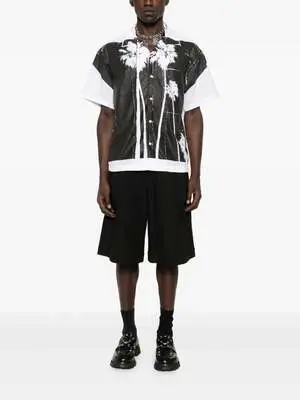 Palm Angels Dec Palm Culture` Bowling Shirt