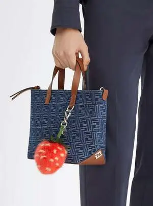 Fendi Shopper With All-over Ff Motif - Multicolor