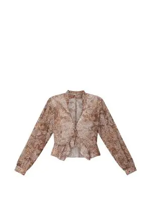 Isabel Marant Étoile Celeny Printed Cotton Voile Blouse - Multicolor
