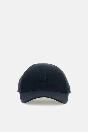 C.P. COMPANY Gabardine Logo Cap