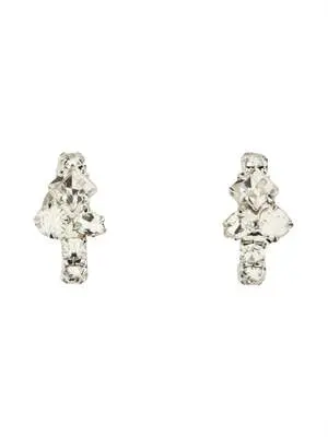 Magda Butrym Crystal Hoop Earrings