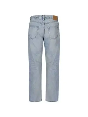 Saint Laurent Organic Cotton Denim Jeans - Multicolor