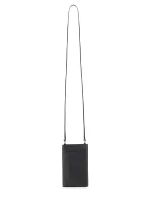 Alexander McQueen Calfskin Smartphone Bag - Black