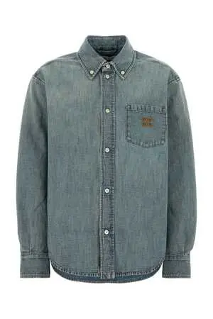 Miu Miu Light Chambray Shirt - Multicolor
