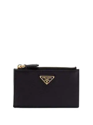 Prada Saffiano Leather Card Holder - Multicolor