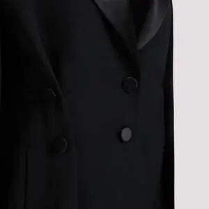 Givenchy Buttoned Jacket With Peak Lapels