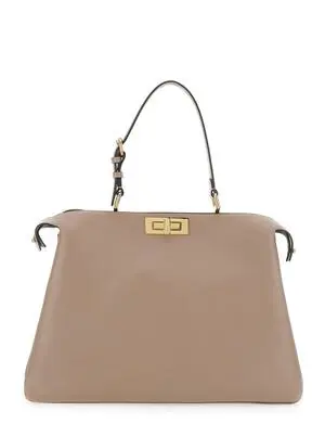 Fendi Peekaboo Soft Large Leather Handbag - Multicolor