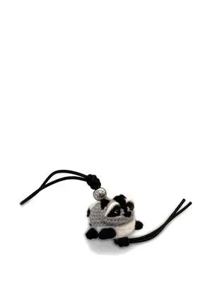 Loewe Raccoon Charm - Multicolor