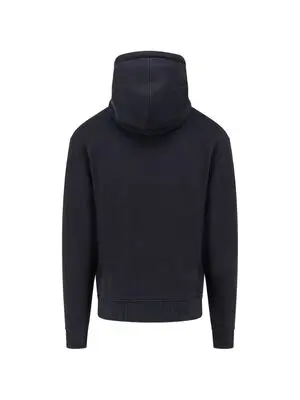 AMI Paris De Coeur Embroidered Cotton Hoodie - Multicolor