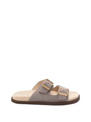 Brunello Cucinelli Leather Sandals - Multicolor
