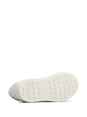 TOD'S Leather Sneakers With Stud Detail - Multicolor