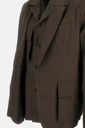 Sacai Cotton Hybrid Blazer