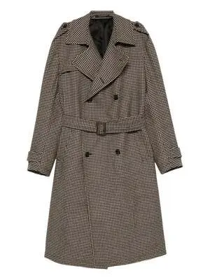 Tagliatore Wool Trench Coat
