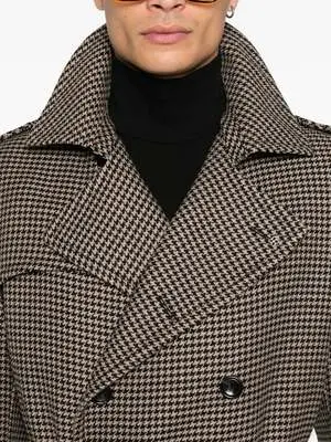 Tagliatore Wool Trench Coat