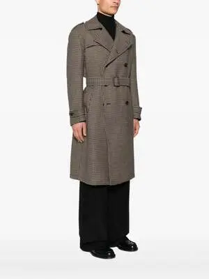 Tagliatore Wool Trench Coat