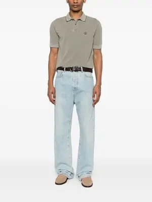 Herno Logo Cotton Polo Shirt
