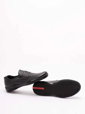 Prada Toblach Leather Loafers - Multicolor
