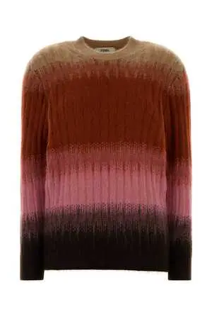 Fendi Mohair Blend Sweater - Multicolor