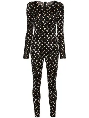 MARINE SERRE MARINE SERRE Moon Catsuit Multicolor