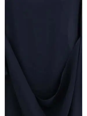 P.a.r.o.s.h Draped Mid-length Sweatshirt With 3/4 Sleeves