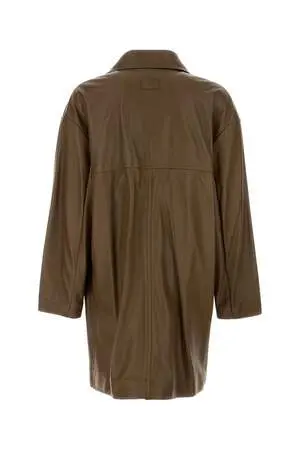 Fendi Nappa Leather Coat