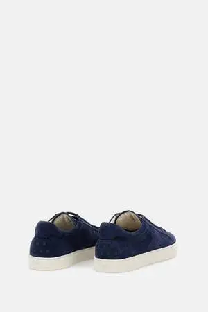 TOD'S Suede Calfskin Lace-up Sneakers - Multicolor