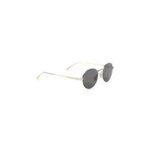 Celine Metal Frame Round Sunglasses - Silver