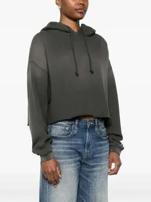 GOLDEN GOOSE Star Cropped Oversized Hoodie