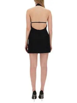 Dolce & Gabbana Short Dress With Back Neckline