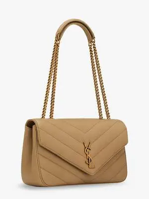 Saint Laurent Loulou Leather Shoulder Bag - Multicolor