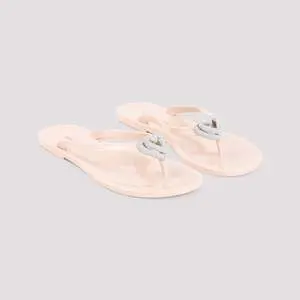 Mach & Mach Double Heart Sandals - Multicolor