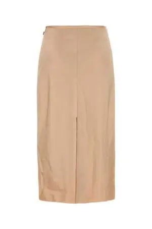 AMI Paris Skin Stretch Satin Skirt