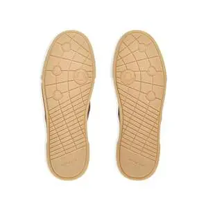 Moncler Suede Lace-up Trainers - Brown