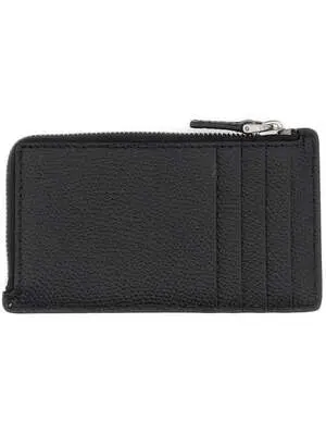 Valentino Garavani Vlogo Signature Leather Coin Purse