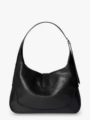 Gucci Jackie 1961 Hammered Leather Shoulder Bag - Black