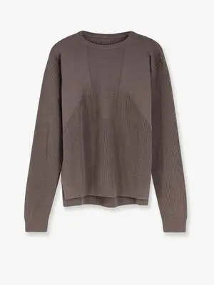 Rick Owens Virgin Wool Sweater - Gray