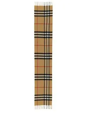 Burberry Cashmere Check Scarf - Multicolor