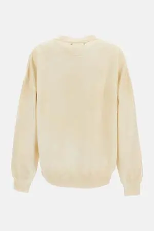 GOLDEN GOOSE Boxy Fit Vintage Effect Crewneck Sweatshirt