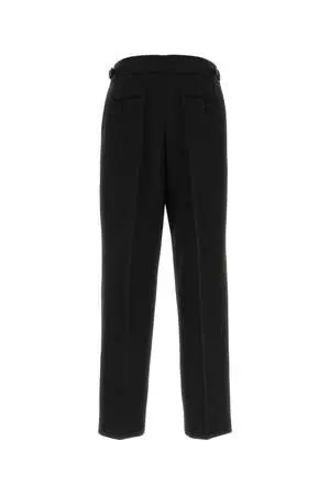Dolce & Gabbana Wool Trousers - Black